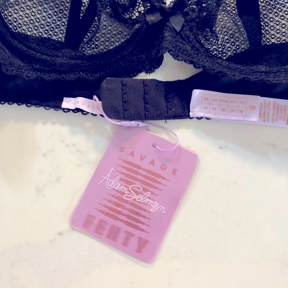 Savage X Fenty | Intimates & Sleepwear | Savage Fenty Adam Selman Black ...